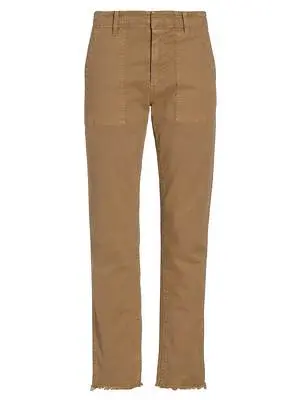 NILI LOTAN Jenna Cotton Pants Tawny