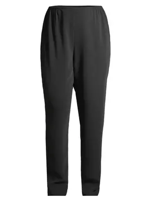 Caroline Rose Suzette Crepe Straight Pants