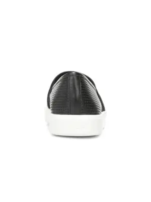 Vince Blair Perforated Leather Slip-on Sneakers - White