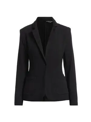 Majestic Filatures French Terry Single-button Blazer