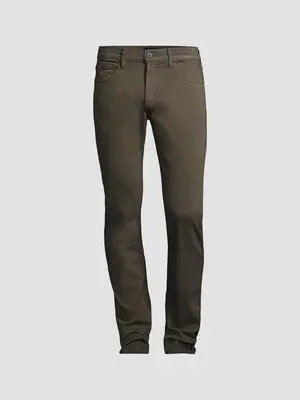 Paige Lennox Stretch Slim-fit Jeans - River Moss