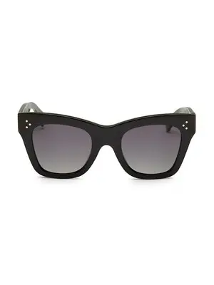 Celine 50MM Cat Eye Polarized Sunglasses - Black