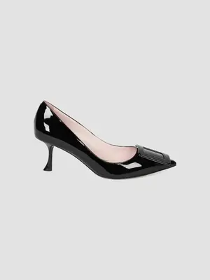 ROGER VIVIER 65mm Patent Leather Pumps - Black