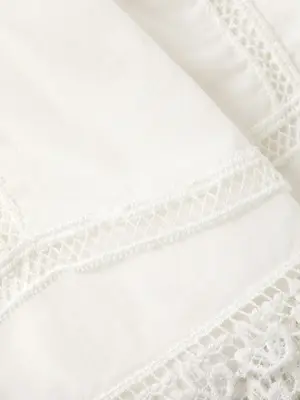 Peixoto Raja Lace-trimmed Romper