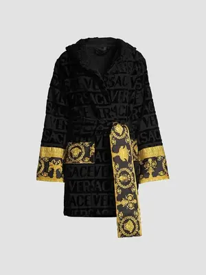 Versace Monogram Bathrobe