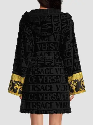 Versace Monogram Bathrobe