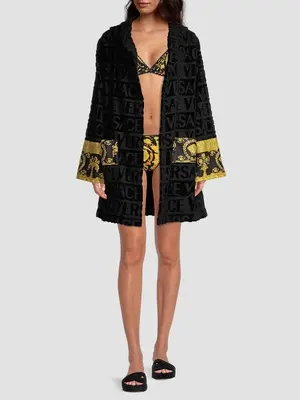 Versace Monogram Bathrobe