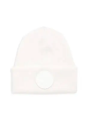 Canada Goose Arctic Disc Wool Beanie White