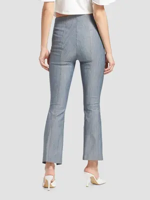 Cinq À Sept Laurie Stretch Flared Pant - Light Indigo