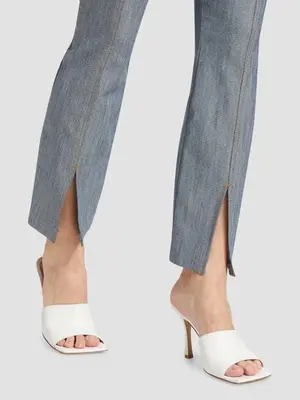 Cinq À Sept Laurie Stretch Flared Pant - Light Indigo