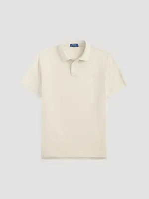 Polo Ralph Lauren Cotton Mesh Polo Shirt - Classic Stone