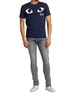 Play Comme Des Garcon Short Sleeve Eye T-shirt