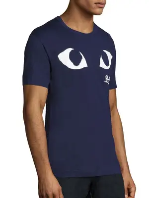 Play Comme Des Garcon Short Sleeve Eye T-shirt