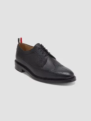 Thom Browne Classic Longwing Brogues - Black