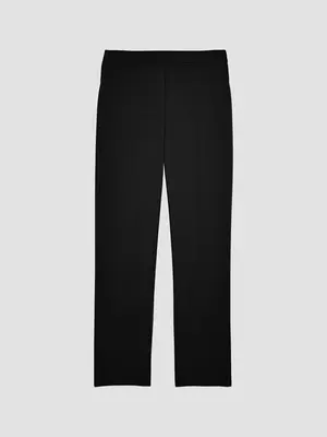 Theory Treeca Pull-on Ankle Trousers Black
