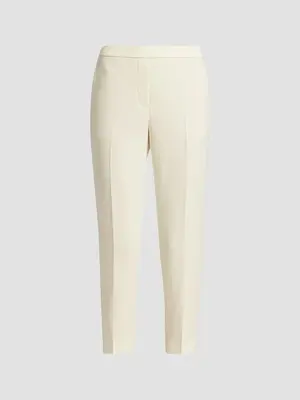Theory Treeca Pull-on Ankle Trousers - Rice