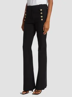Derek Lam 10 Crosby Robertson Flare Pants - Black