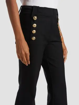 Derek Lam 10 Crosby Robertson Flare Pants - Black