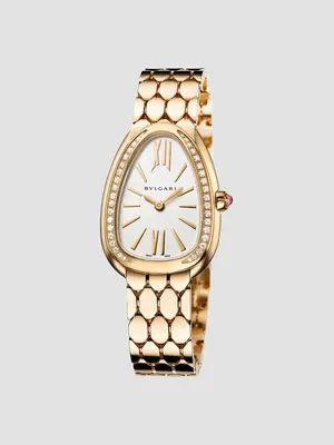 BVLGARI Serpenti Seduttori 18k & Diamond Bracelet Watch - One-color