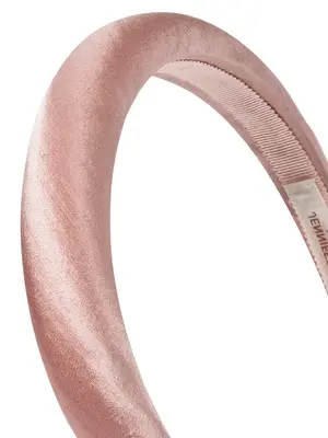 JENNIFER BEHR Tori Headband In Satin - Sage