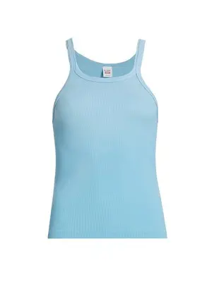 RE/DONE The Ribbed Tank Faded Sky