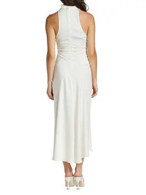 A.L.C. Inez Satin Halter Dress