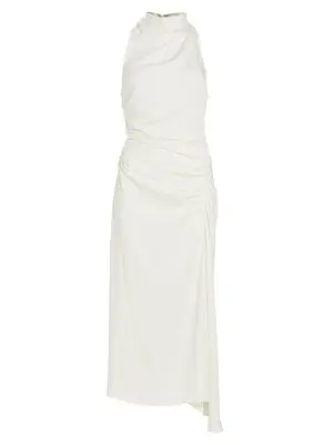 A.L.C. Inez Satin Halter Dress