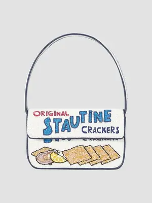 Staud Tommy Beaded Shoulder Bag - Stautines