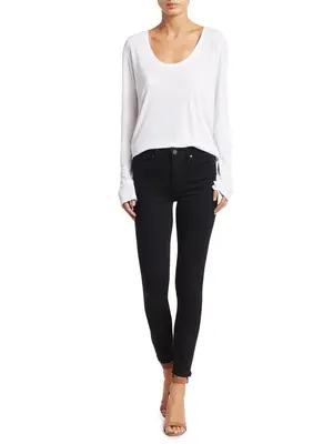 Paige Hoxton High-rise Ultra Skinny Jeans