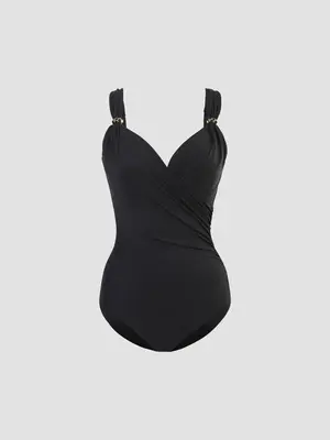 Miraclesuit Razzle Dazzle Siren One-piece Swimsuit - Black