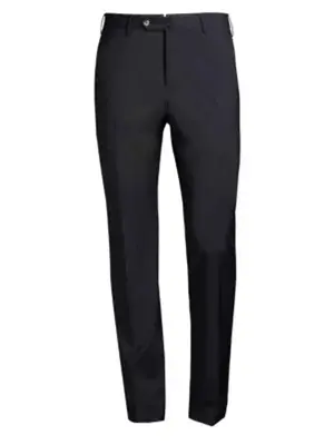 PT TORINO Traveller Slim-fit Performance Wool Trousers - Navy