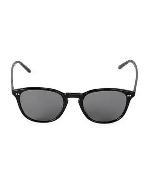 Oliver Spencer Forman 51mm Square Sunglasses Black