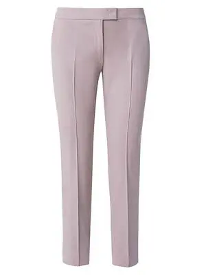Akris Women's Frankie Cropped Pants - Black Rose Pink