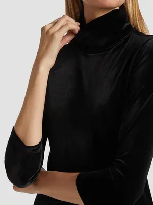 L'Agence Aja Knit Turtleneck Sweater