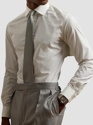 Ralph Lauren Purple Label Aston Dress Shirt - White