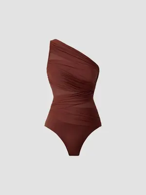 Miraclesuit Network Jena One-piece Mesh Swimsuit - Copper