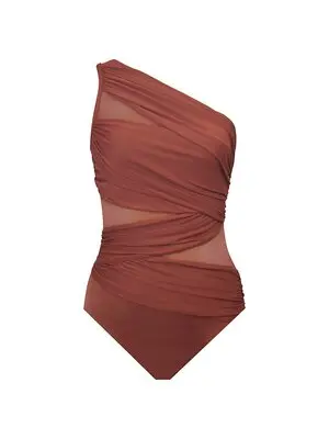 Miraclesuit Network Jena One-piece Mesh Swimsuit Tamarind