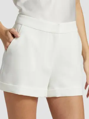 Cinq À Sept Elaine Crepe Shorts