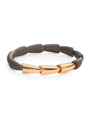 Vhernier Women's Calla Titanium & 18K Rose Gold Bracelet - Rose Gold Titanium - Rose Gold