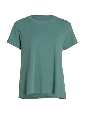 NILI LOTAN Brady Cotton T-shirt Jade