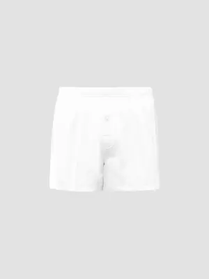 Hanro Cotton Sporty Knit Boxers White