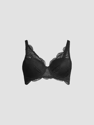 Simone Perele Karma Molded Lace Bra - Black