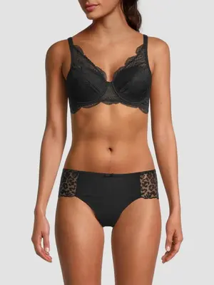 Simone Perele Karma Molded Lace Bra - Black