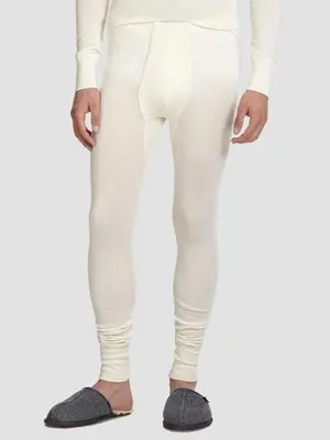 Hanro Woolen Silk Longleg - Beige