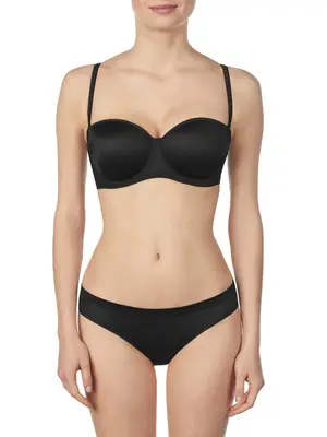 Le Mystère Soiree Strapless Bra - Black