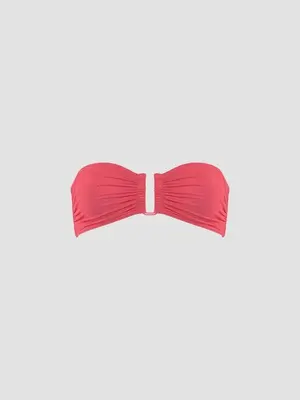 ERES Show Bandeau Bikini Top Corail