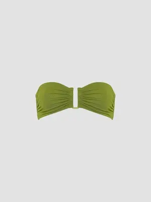 ERES Show Bandeau Bikini Top Pistache
