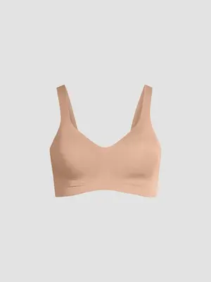 Commando Butter Soft Support Bralette - Beige