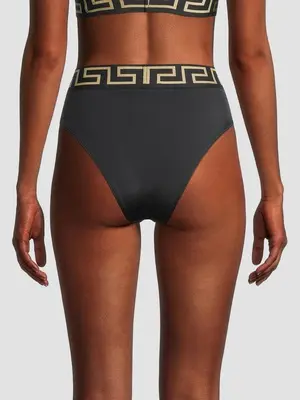 Versace High-waist Bikini Bottom