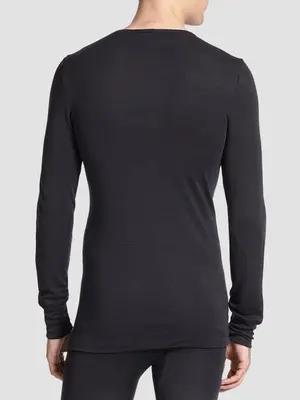 Hanro Woolen Silk Long Sleeve Crewneck Tee